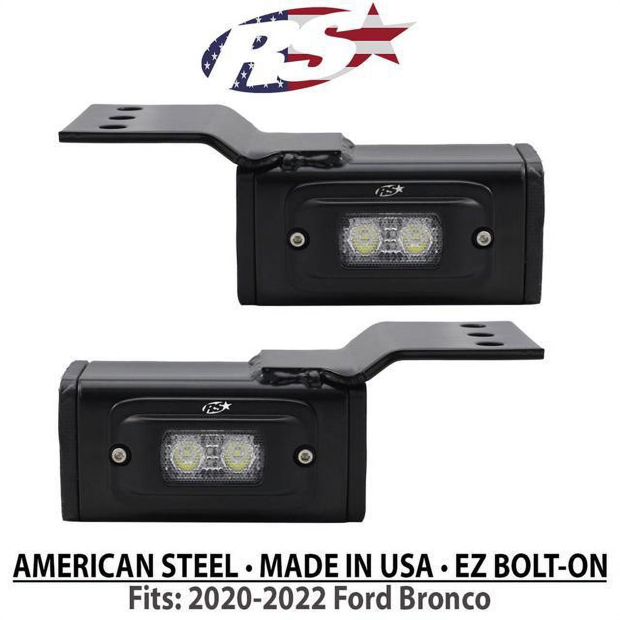 Race Sport Lighting Trailer Hitch Adapter Fit 2020-Current Ford Bronco ...