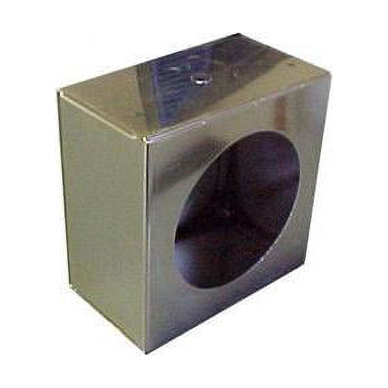 Race Sport Steel Light Box 4" Single Round Polished Stainless Steel ...