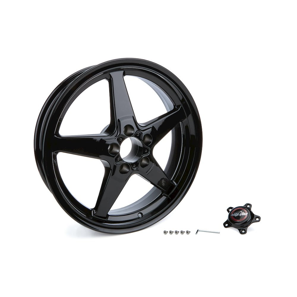 Race Star Industries 92 Drag Star Bracket Rac er Gloss Black 18x5 ...