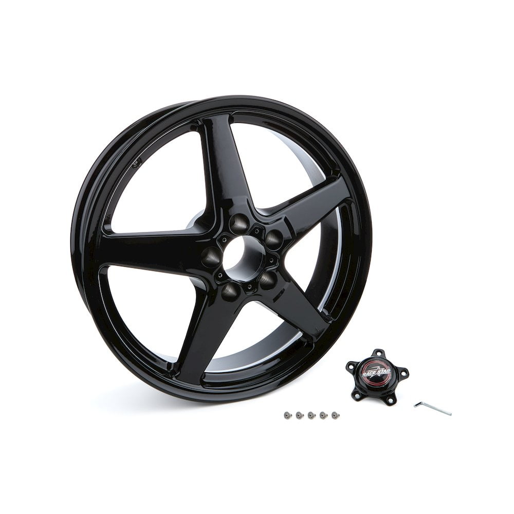 Race Star Industries 92 Drag Star Bracket Rac er Gloss Black 18x5 ...