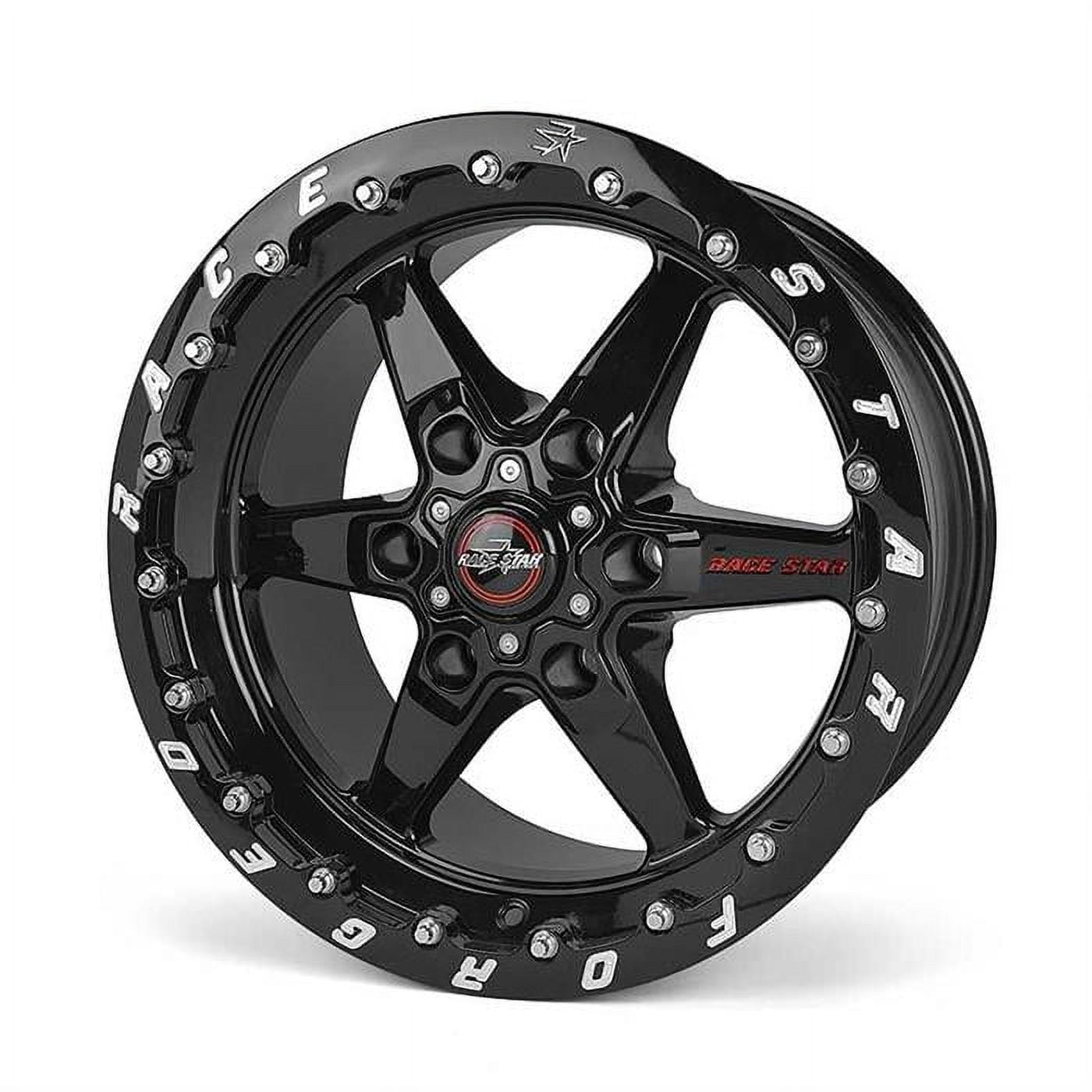 Race Star Wheels 93-795852SB Truck Star Wheel, 6X5.5, Blk, 17X9.5 ...