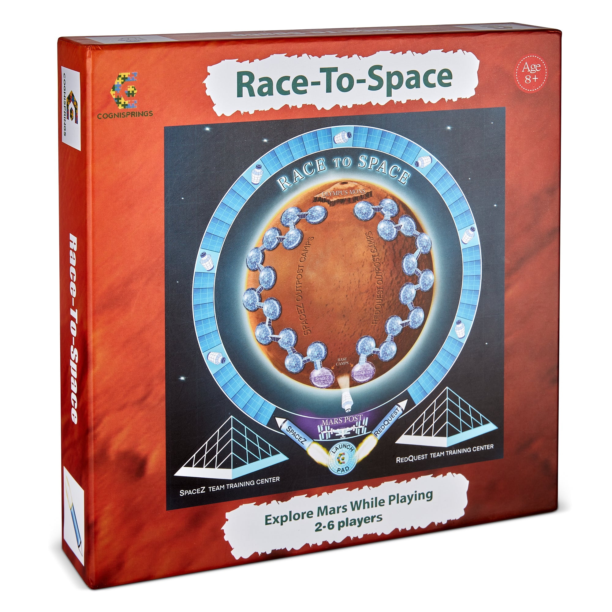 Race-To-Space Board Game For Kids And Families - Explore Mars While ...