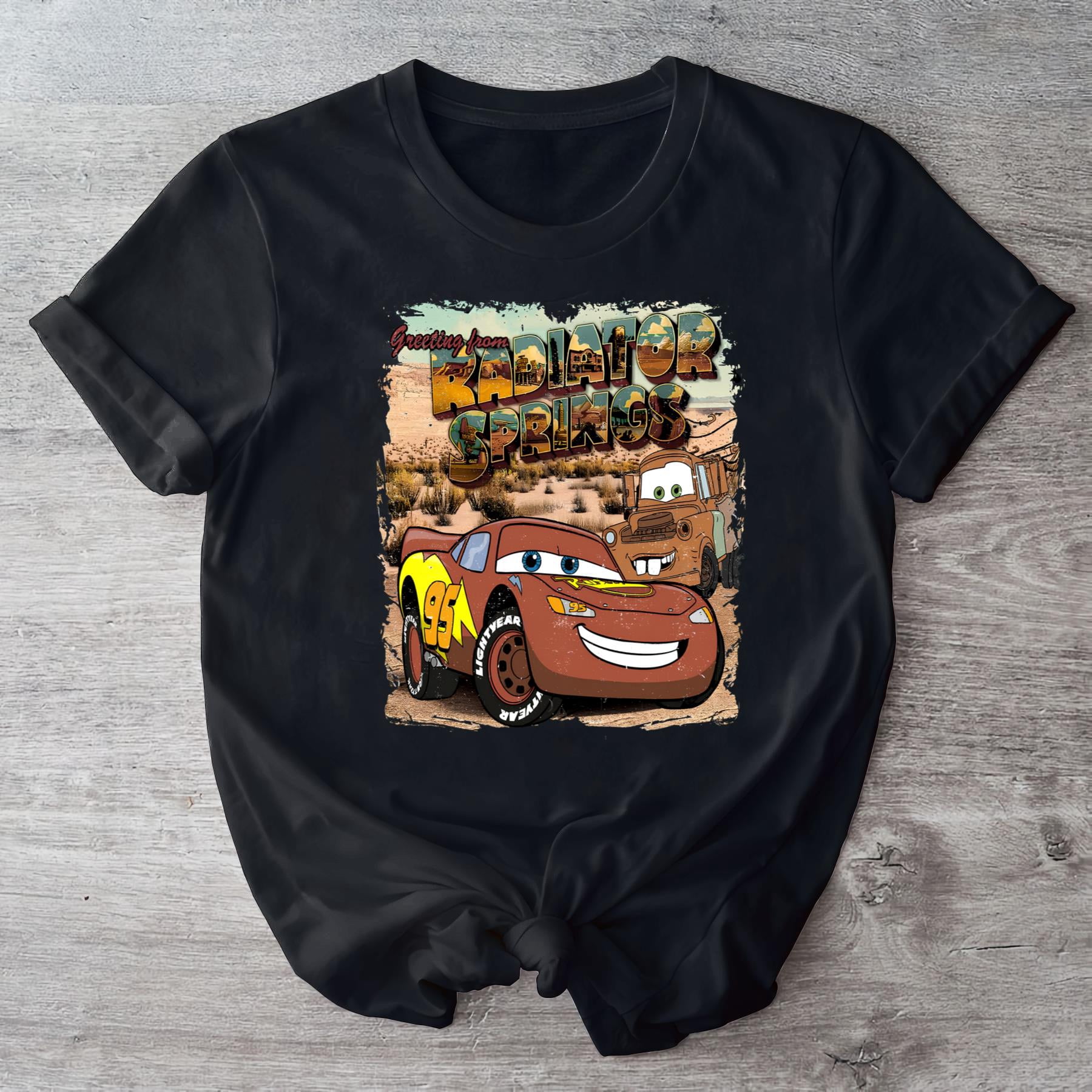 Race Track Friends Adventure Shirt, Radiator Style Pit Crew Graphic Tee ...