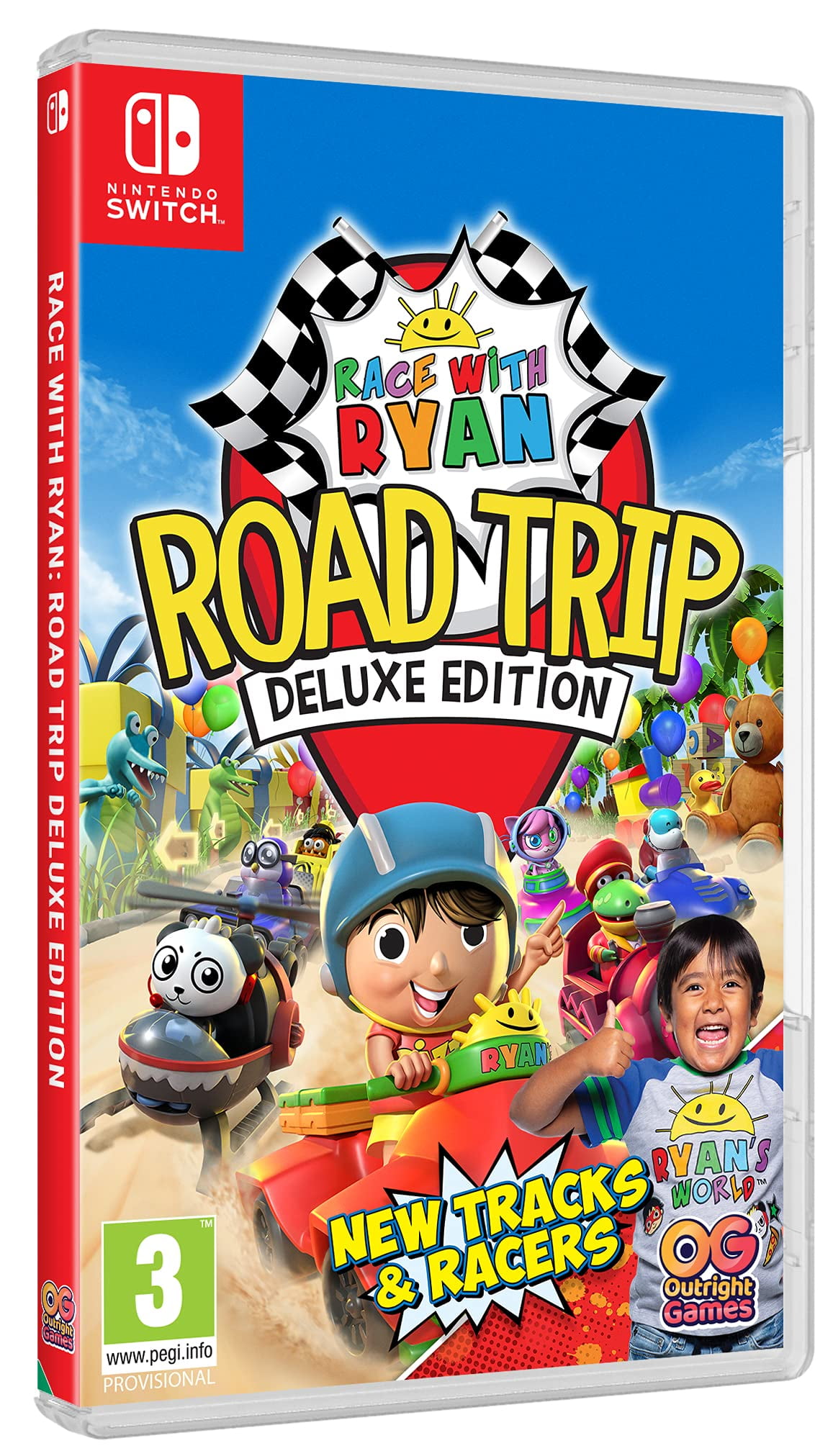 Race With Ryan: Road Trip - Deluxe Edition (Switch) - Walmart.com
