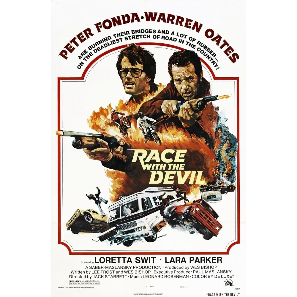 Race With The Devil U Movie Poster Masterprint - Walmart.com