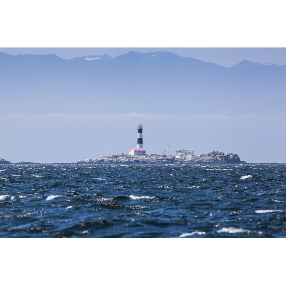 Race rocks lighthouse is situated on the juan de fuca strait near the ...
