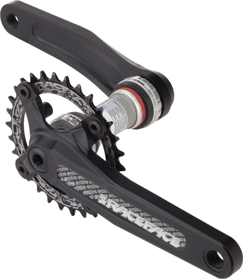 RaceFace Evolve SS Crankset 175mm NW30T Black 9/10/11 - Walmart.com