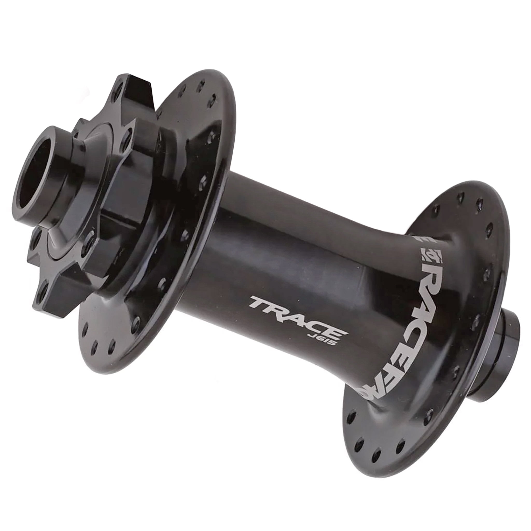 RaceFace Trace J-Bend 615 Front Hub - 15 x 110mm Boost, 6-Bolt, Black ...