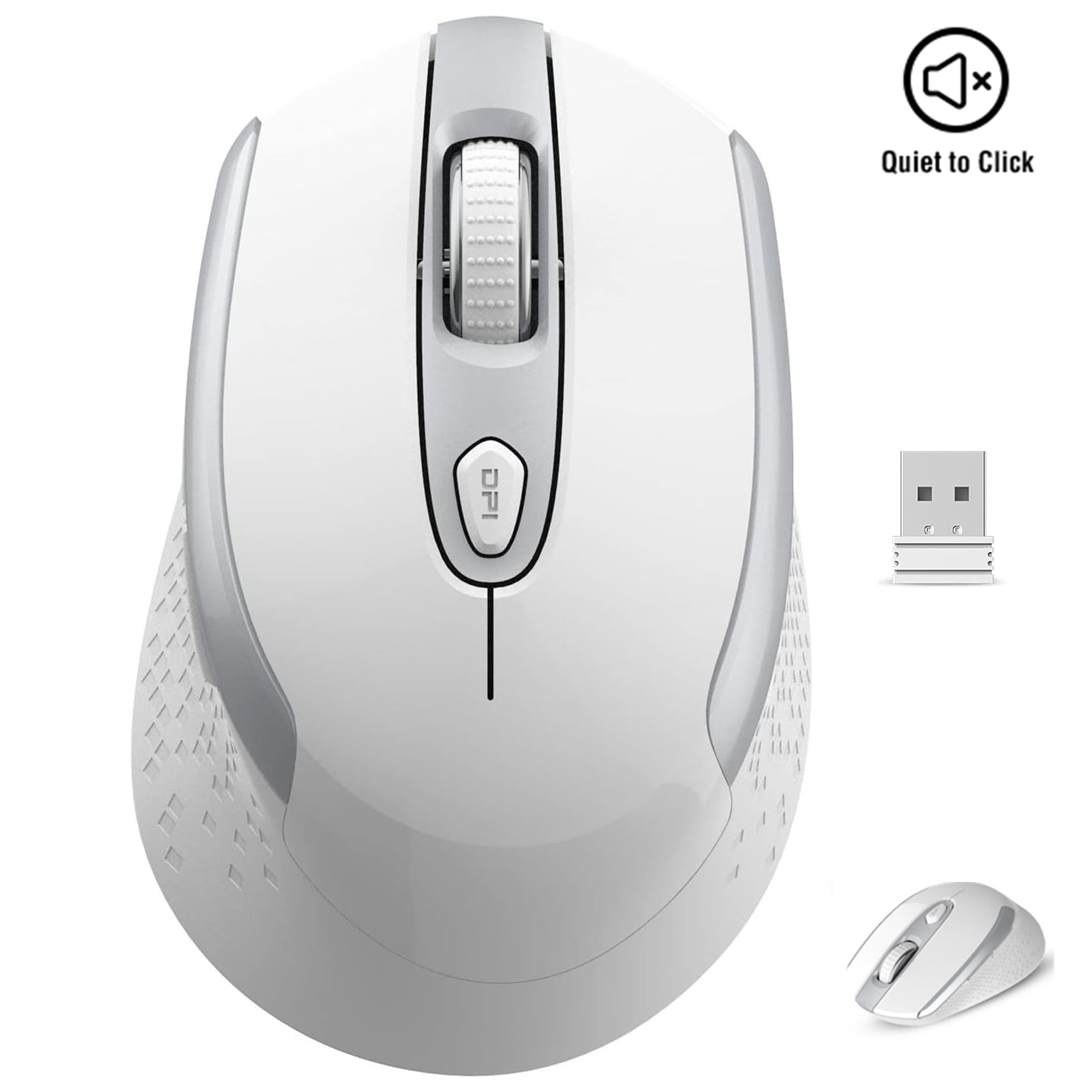 RaceGT Wireless Computer Mouse, 2.4G Silent Cordless Mouse for Laptop ... RaceGT Wireless Computer Mouse, 2.4G Silent Cordless Mouse for Laptop ...