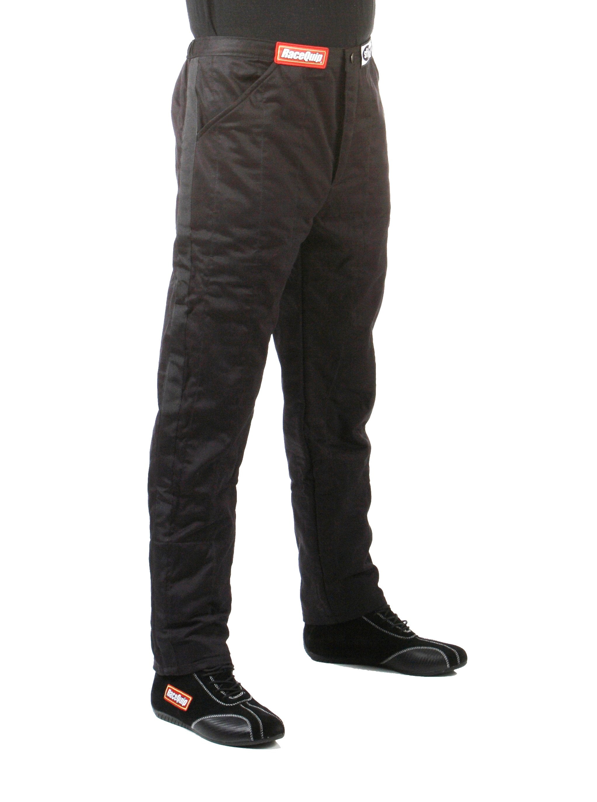 RaceQuip® 122004RQP 120 Series Driving Pants SFI 3.2A/5 Black/White ...