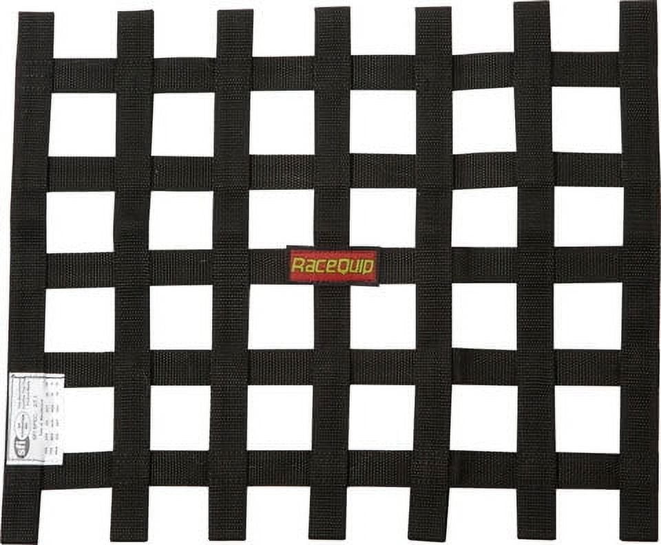 RaceQuip® 726003RQP Window Net SFI 27.1 - 1 in Webbing - 18 in Square ...
