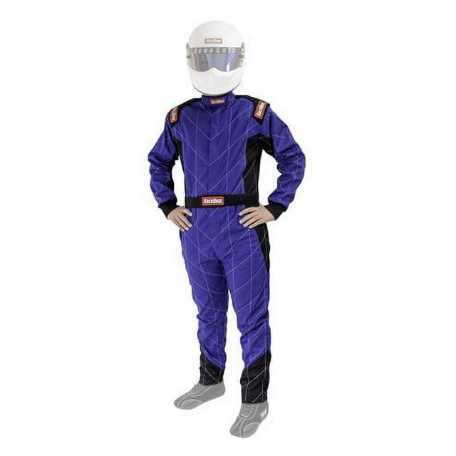 RaceQuip® 91609269 Chevron-5 Driving Suit SFI 3.2A/5 Double Layer Blue ...