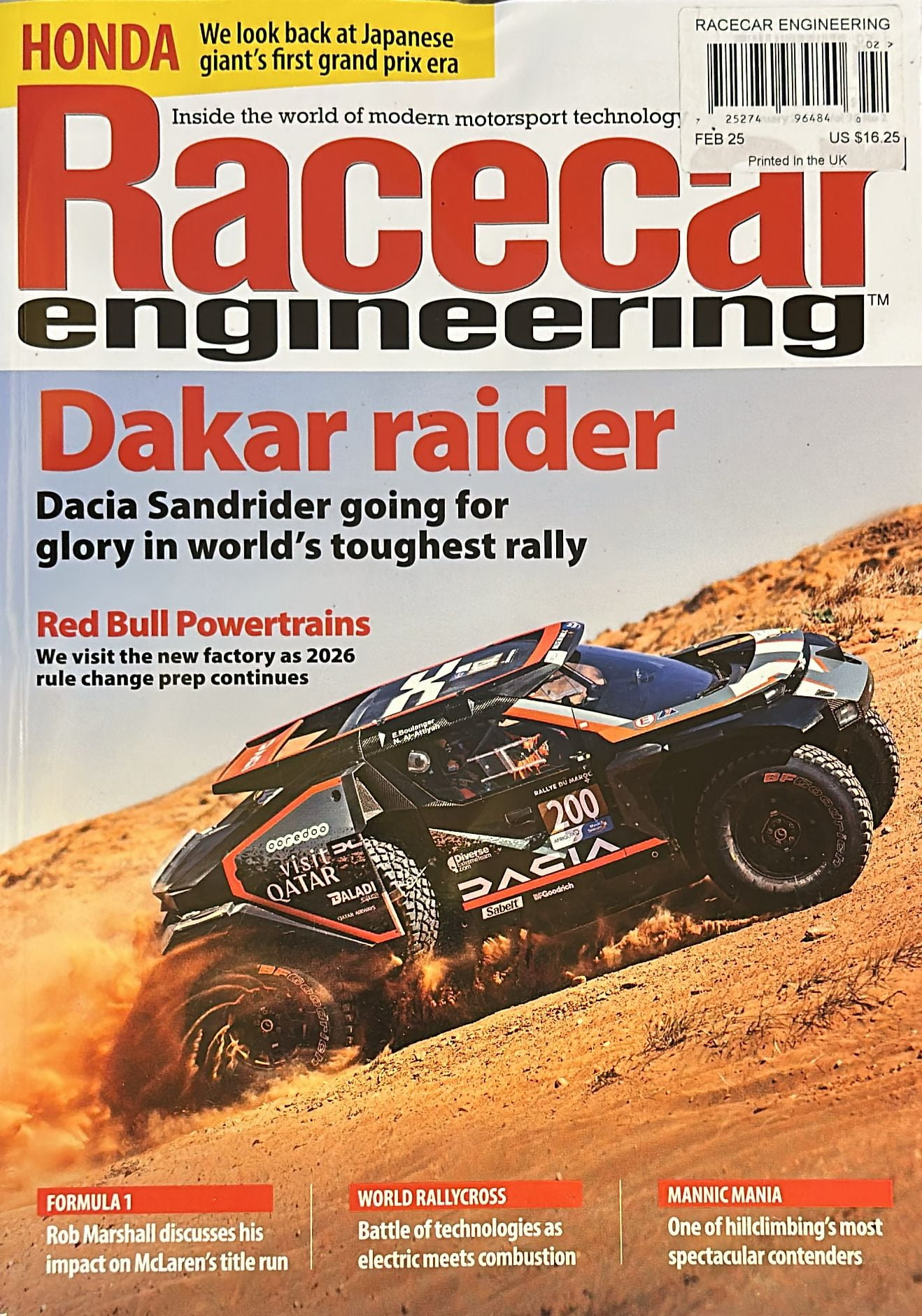 Racecar Engineering Magazine February 2025 - Walmart.com