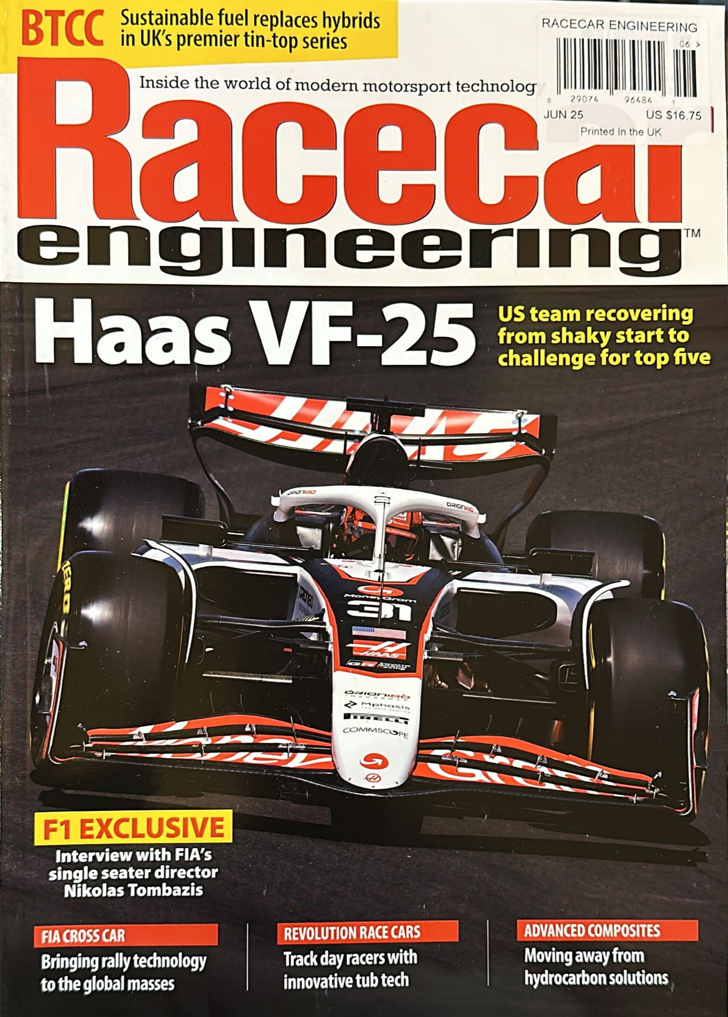 Racecar Engineering Magazine June 2025 - Walmart.com