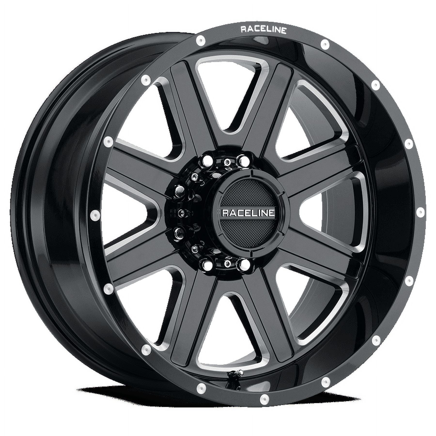Raceline 940M-HOSTAGE 20" Cast Aluminum Wheel, HOSTAGE BMF 20X12 8X165 ...