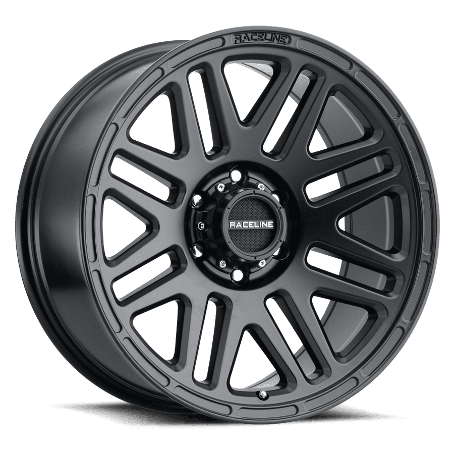 Raceline 944B-OUTLANDER 16" Cast Aluminum Wheel, OUTLANDER BLACK 16X8 ...