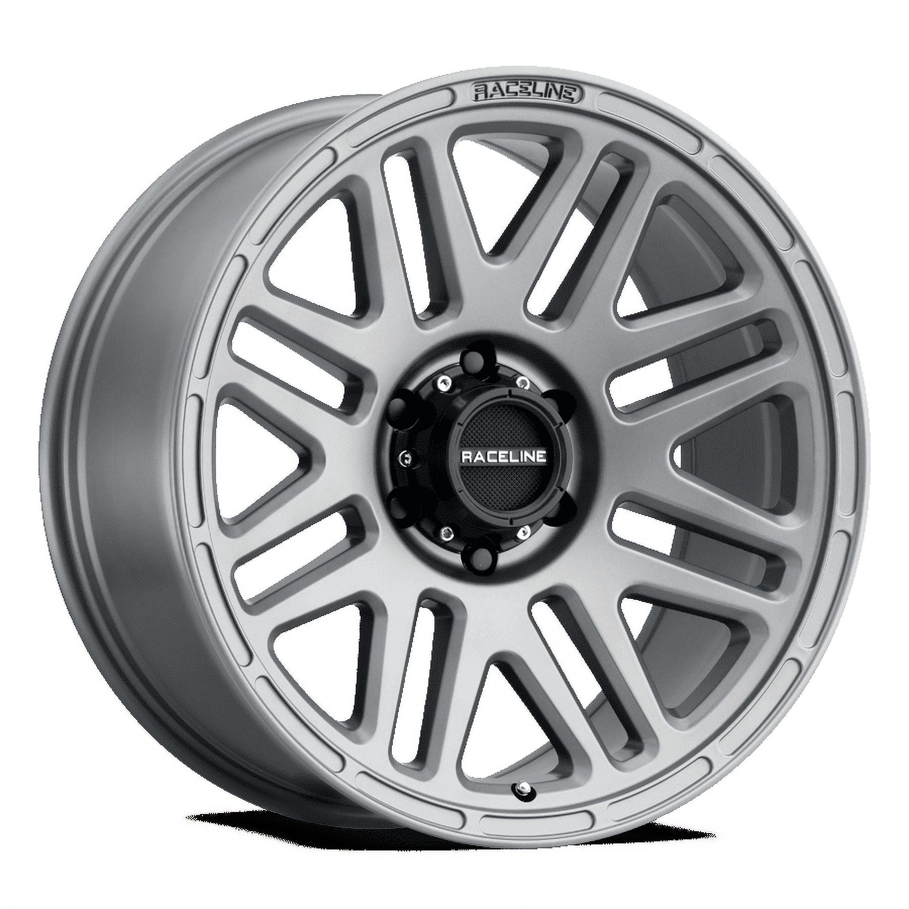 Raceline 944GS-OUTLANDER 17" Cast Aluminum Wheel, OUTLANDER GREYSTONE 17X9 6X139.7 -12mm Fits ...
