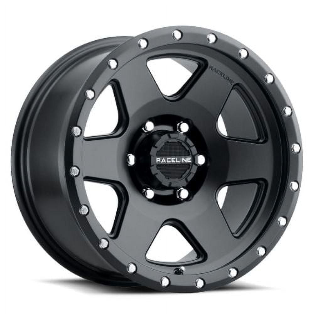 Raceline 946B-BOOST 18" Cast Aluminum Wheel, BOOST-CUV BLACK 18X8 6X120 ...