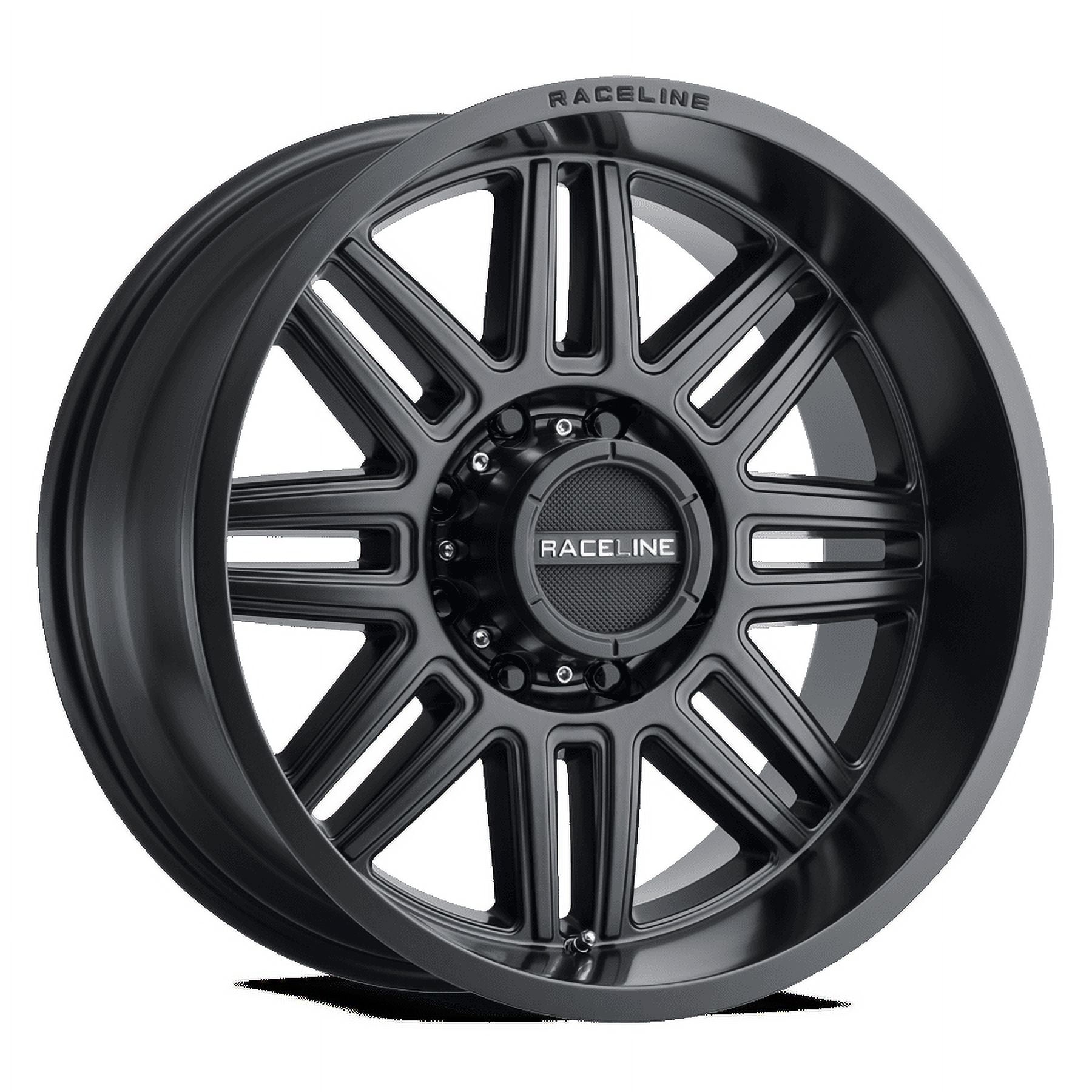Raceline 948B-SPLIT 16" Cast Aluminum Wheel, SPLIT SATIN BLACK 16X8 ...