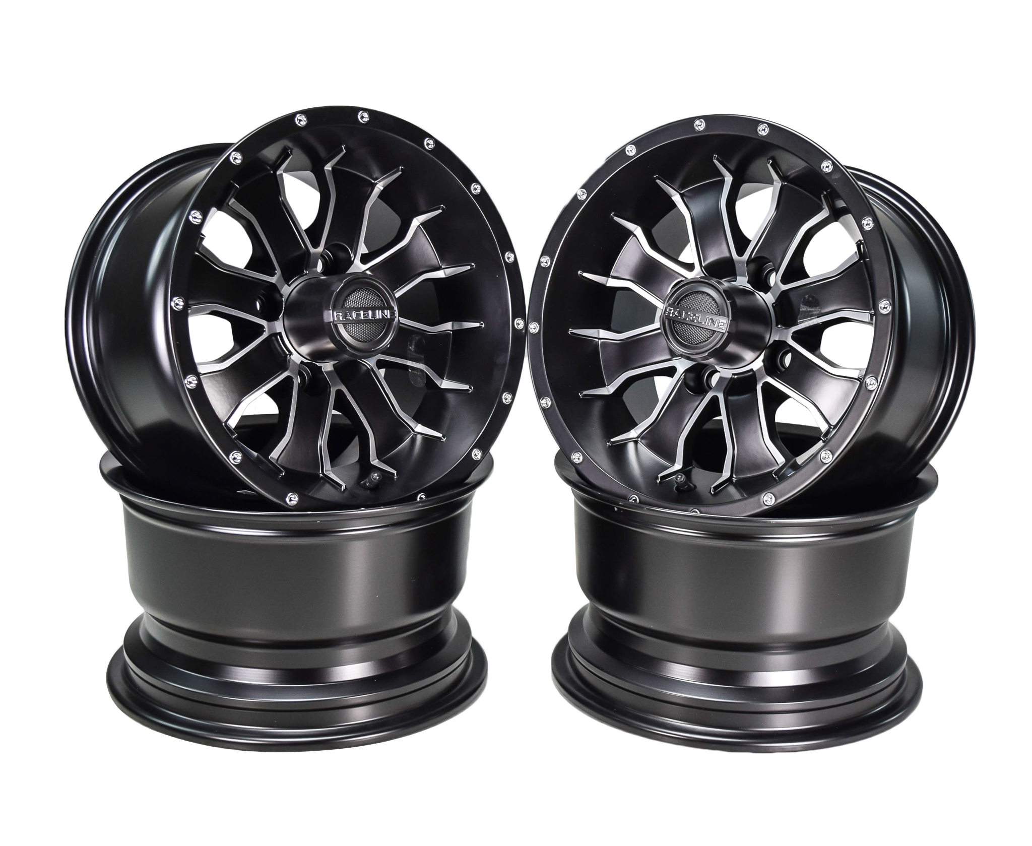 17x9 Method MR312 Matte Black W/ Gloss Black Lip Wheel 6x5.5 (-12mm ...