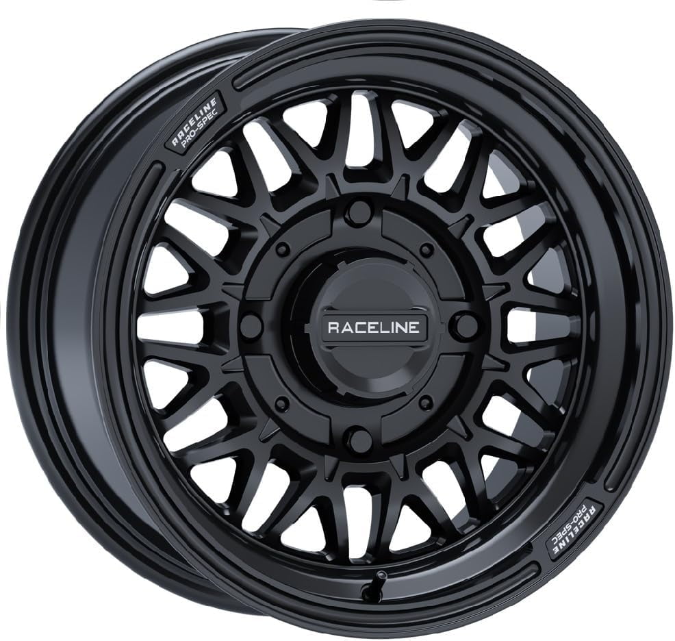 Raceline Omega 15x7 ATV/UTV Wheel - Gloss Black (4/156) +10mm [A13GB ...