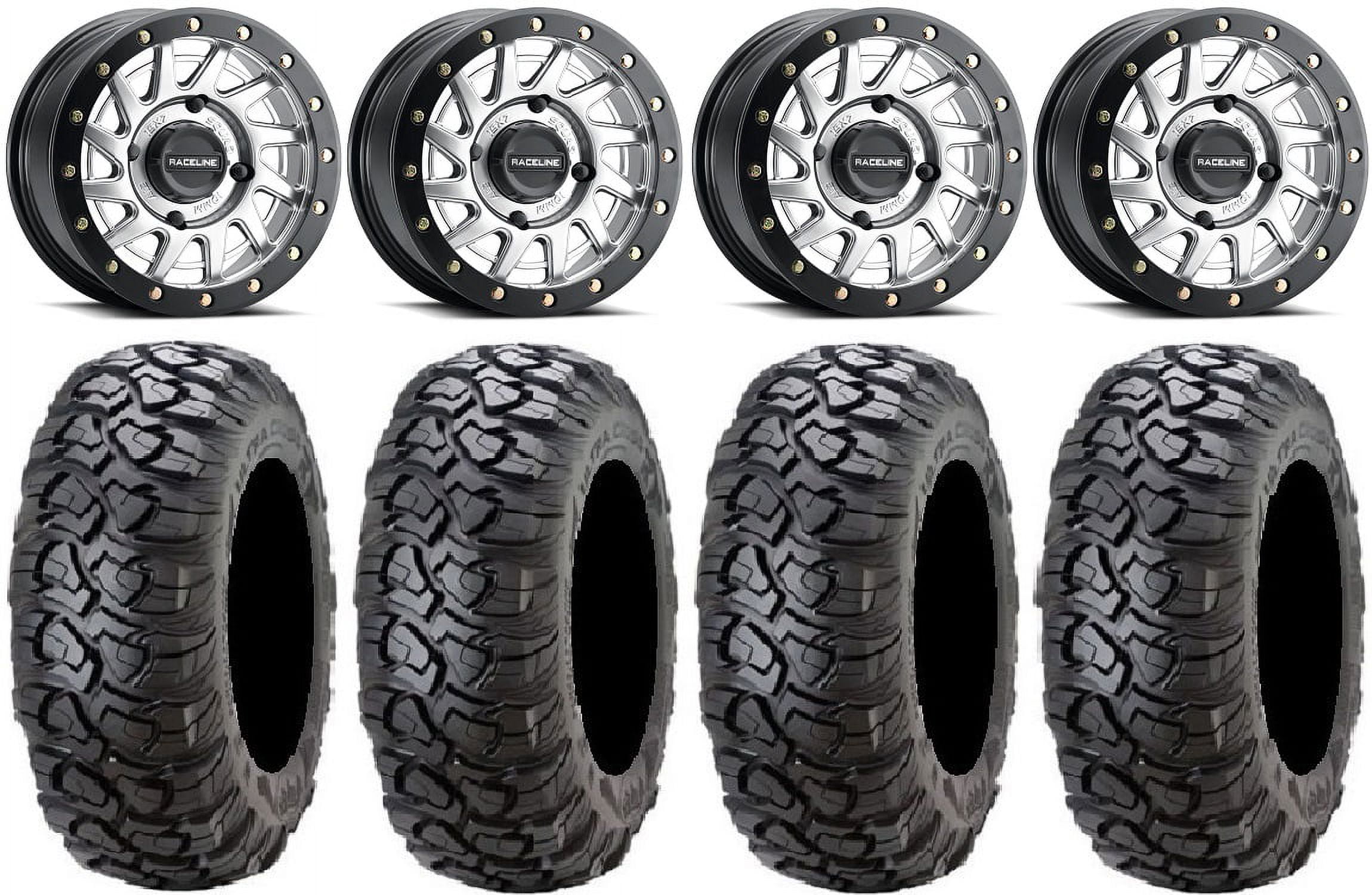 Raceline Squad Bdlk 15" Wheels Si +38mm 30" Ultracross Tires ...