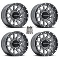 Raceline Trophy ATV Wheels/Rims Grey 15" Sportsman 550 850 1000 ...
