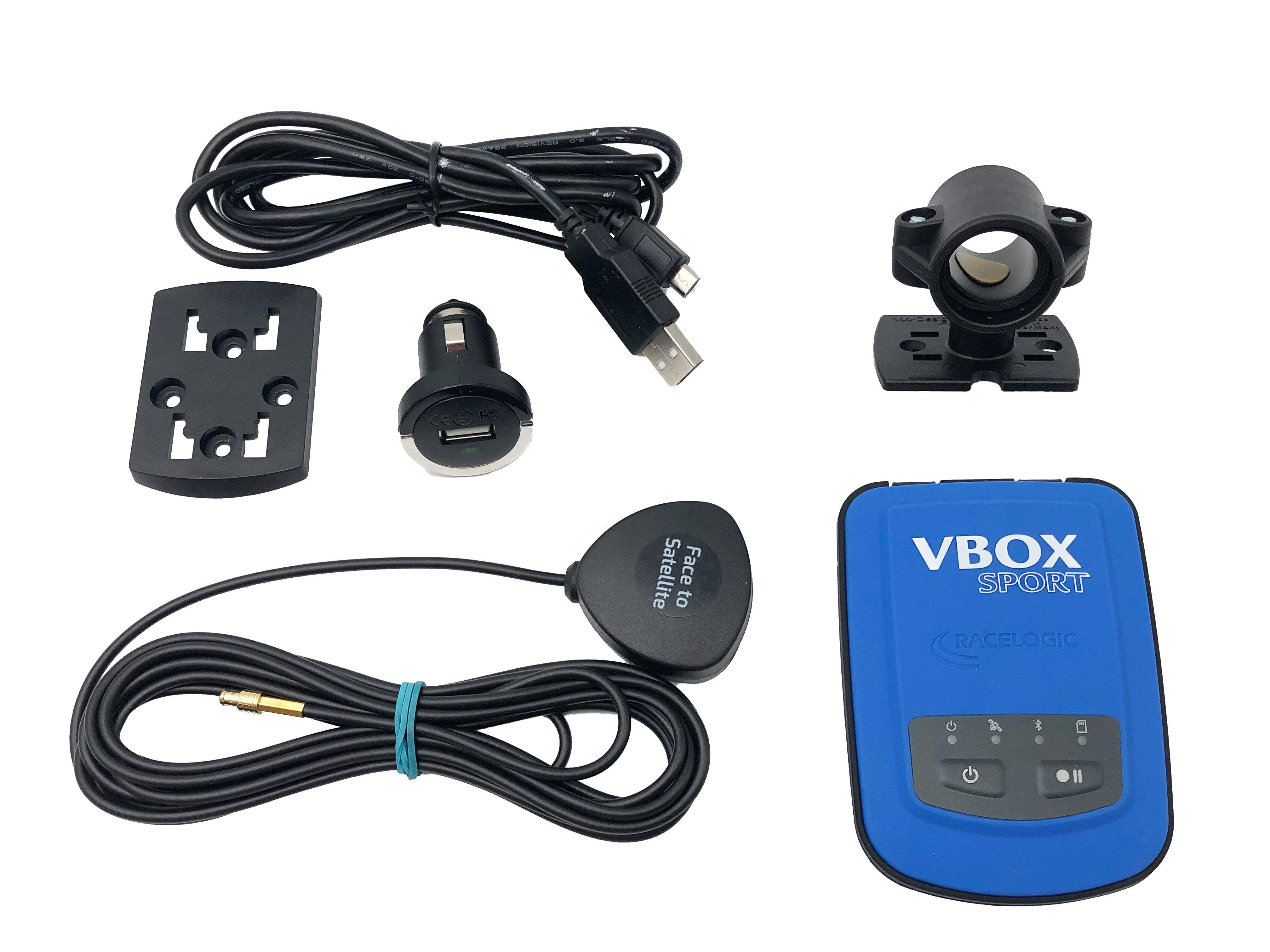 Racelogic VBOX Sport with Bar Mount and GPS Magnetic Antenna - Walmart.com