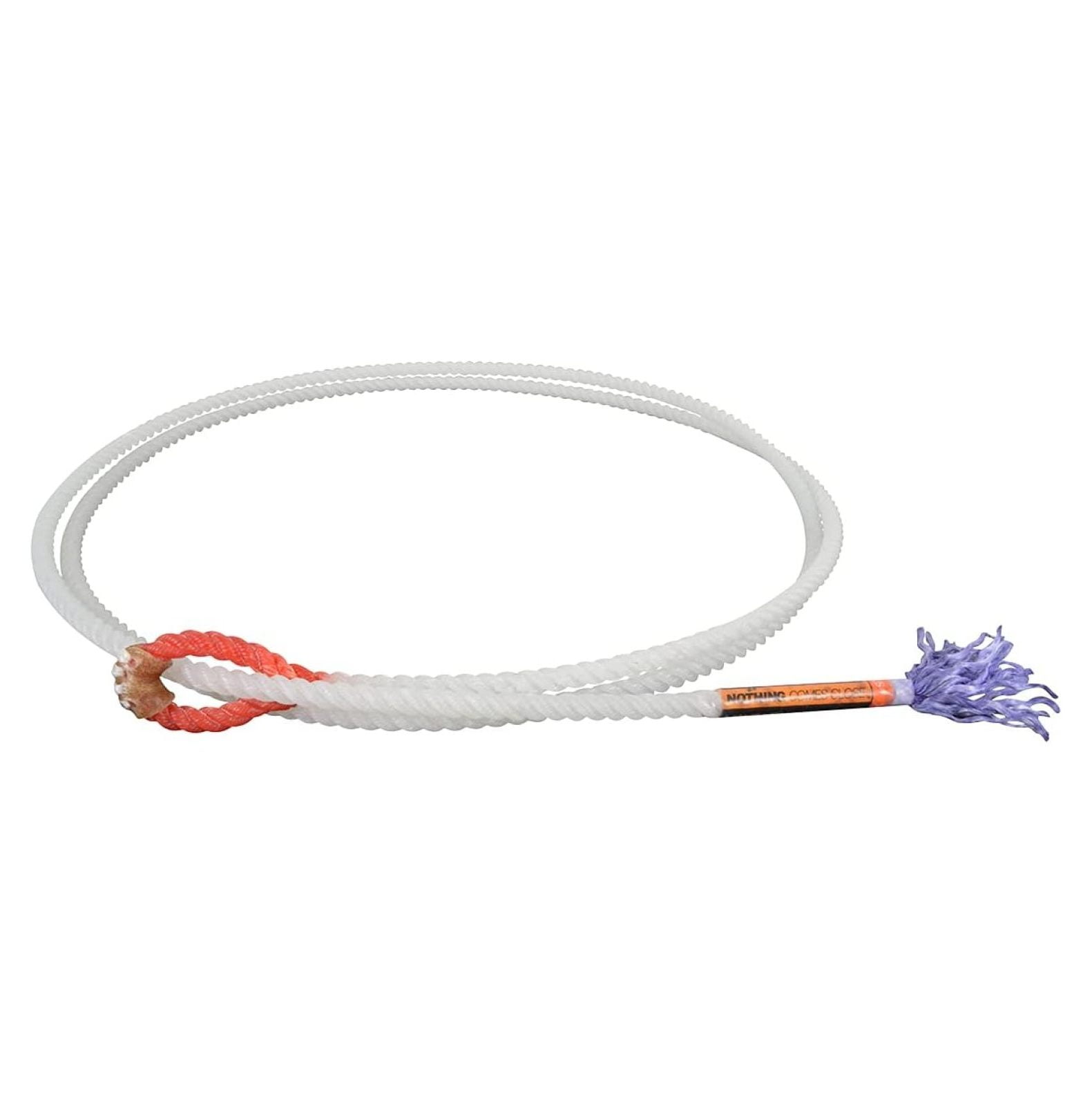 Racer Calf Piggin String, Red Eye 3/16-inch, White, Soft - Walmart.com