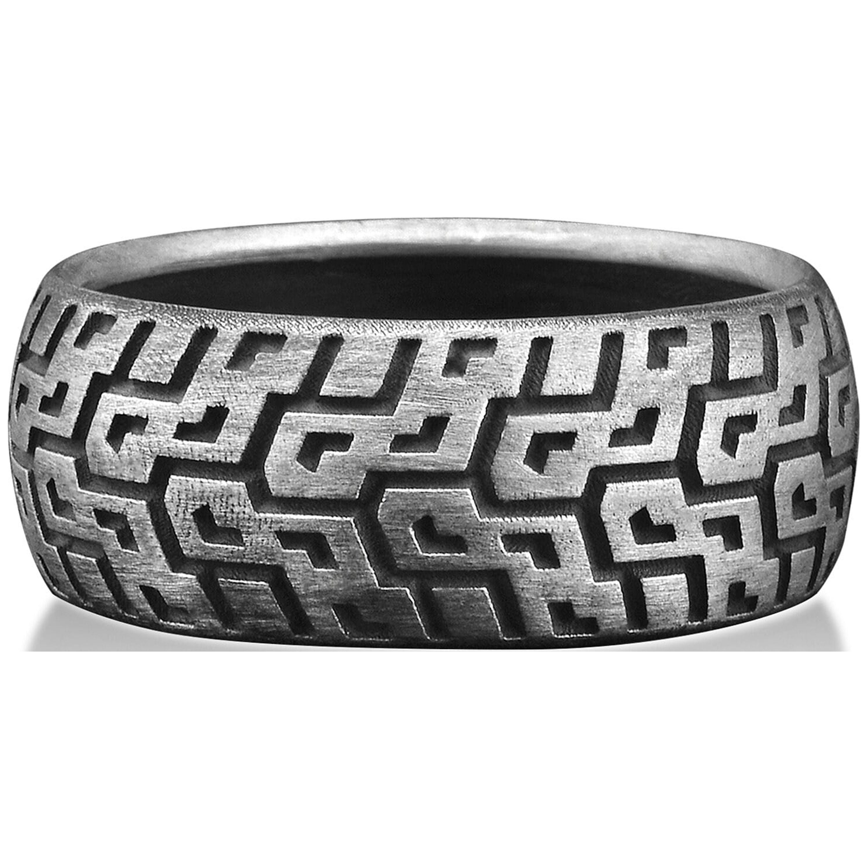 Racer Motorcycle Tyre Handmade Sterling Silver Men Band Ring ...