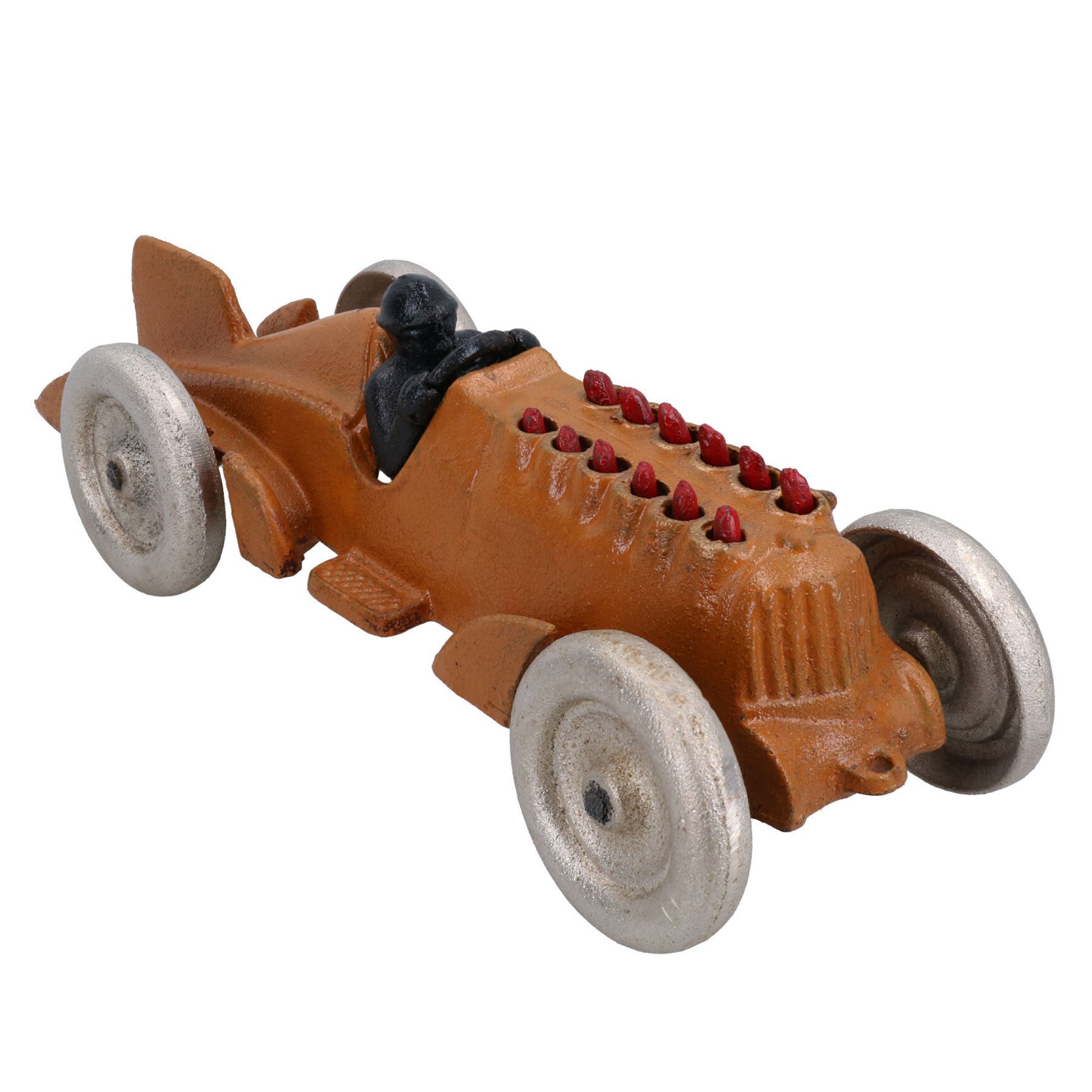 Racer Racing Drag Car With Moving Pistons Figure Statue Figurine Cast ...