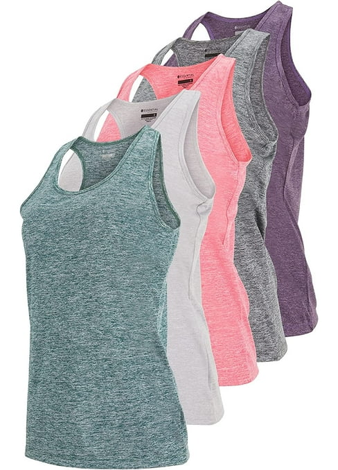 Cauagu Color Balls For Womens Workout Tank Tops Sleeveless Running
