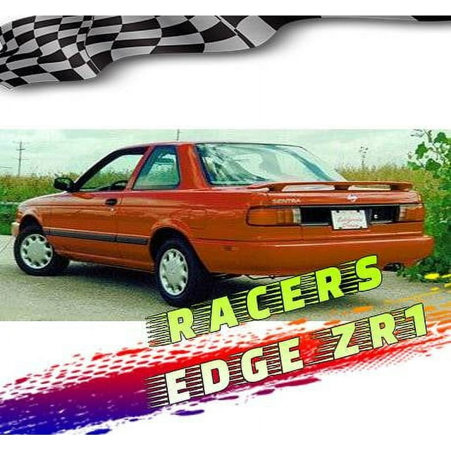 RacersEdgeZR1 1995-1999 Fits Nissan Sentra Custom Style ABS Spoilers ...