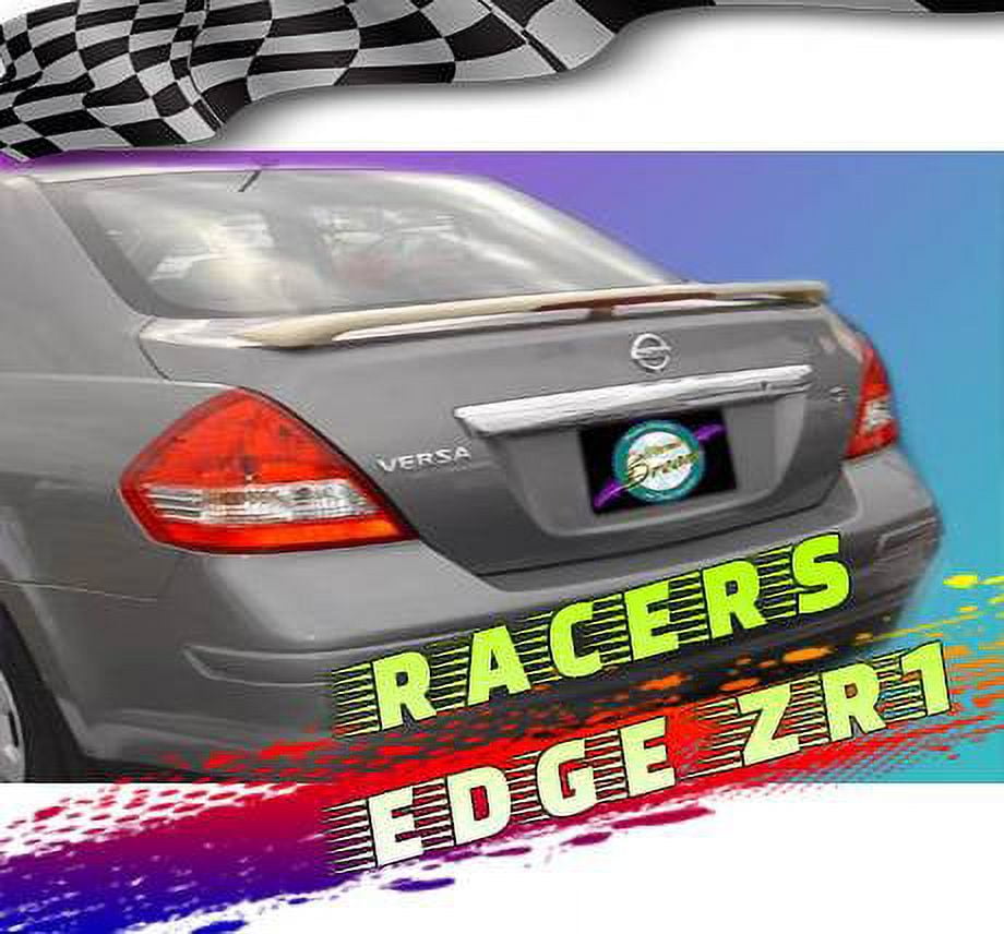 RacersEdgeZR1 2007-2011 Fits Nissan Versa 4dr Custom Style ABS Spoilers ...