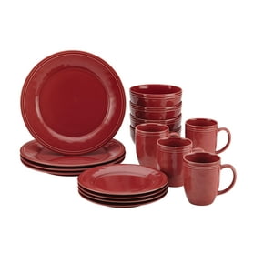 Red Dinnerware Sets for Stylish Dining Home Kitchen & Dining