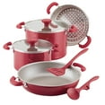 Rachael Ray 8 Piece Create Delicious Stackable Nonstick Pots and Pans ...