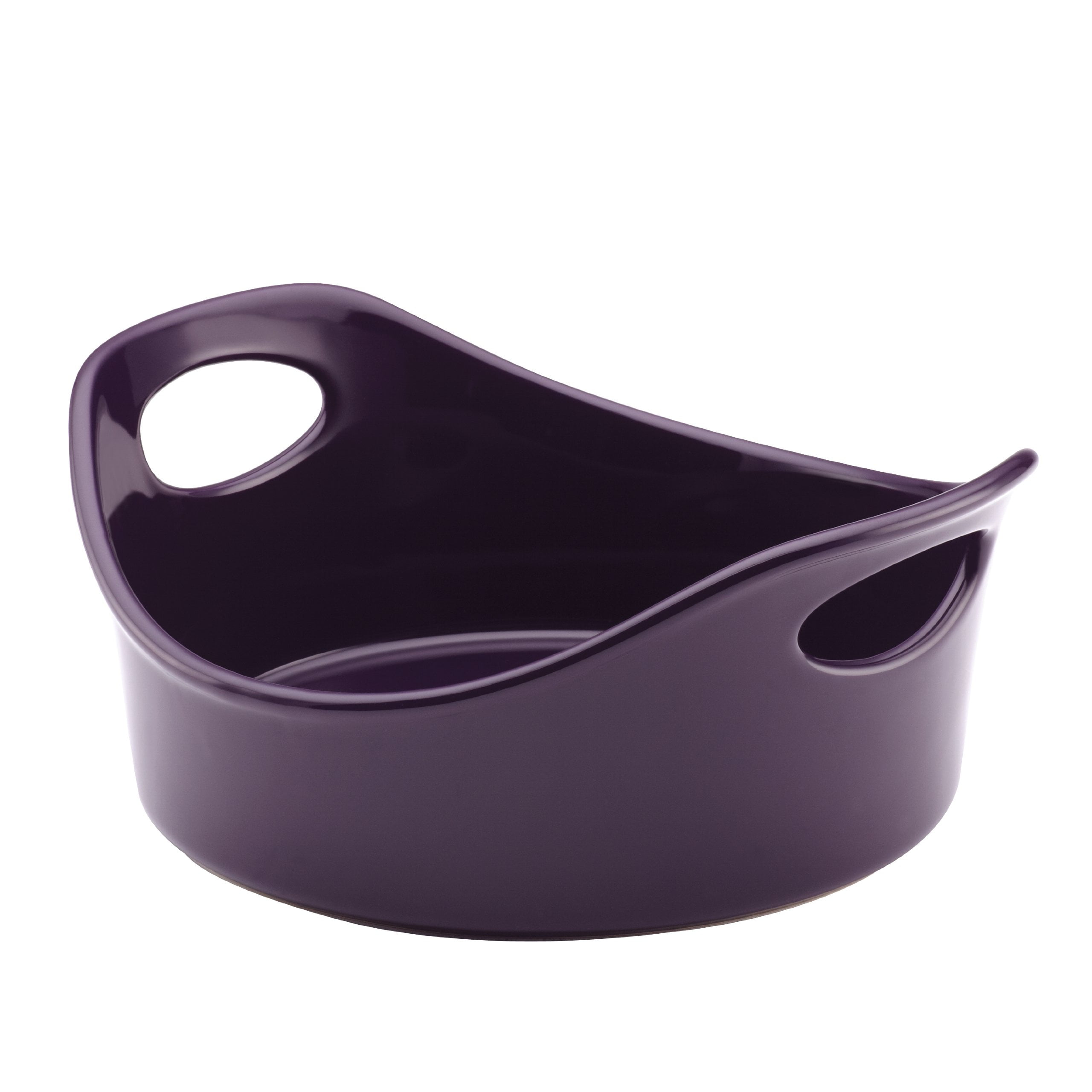 Rachael Ray Ceramic Round Baker, 1.5 Quart, Purple - Walmart.com