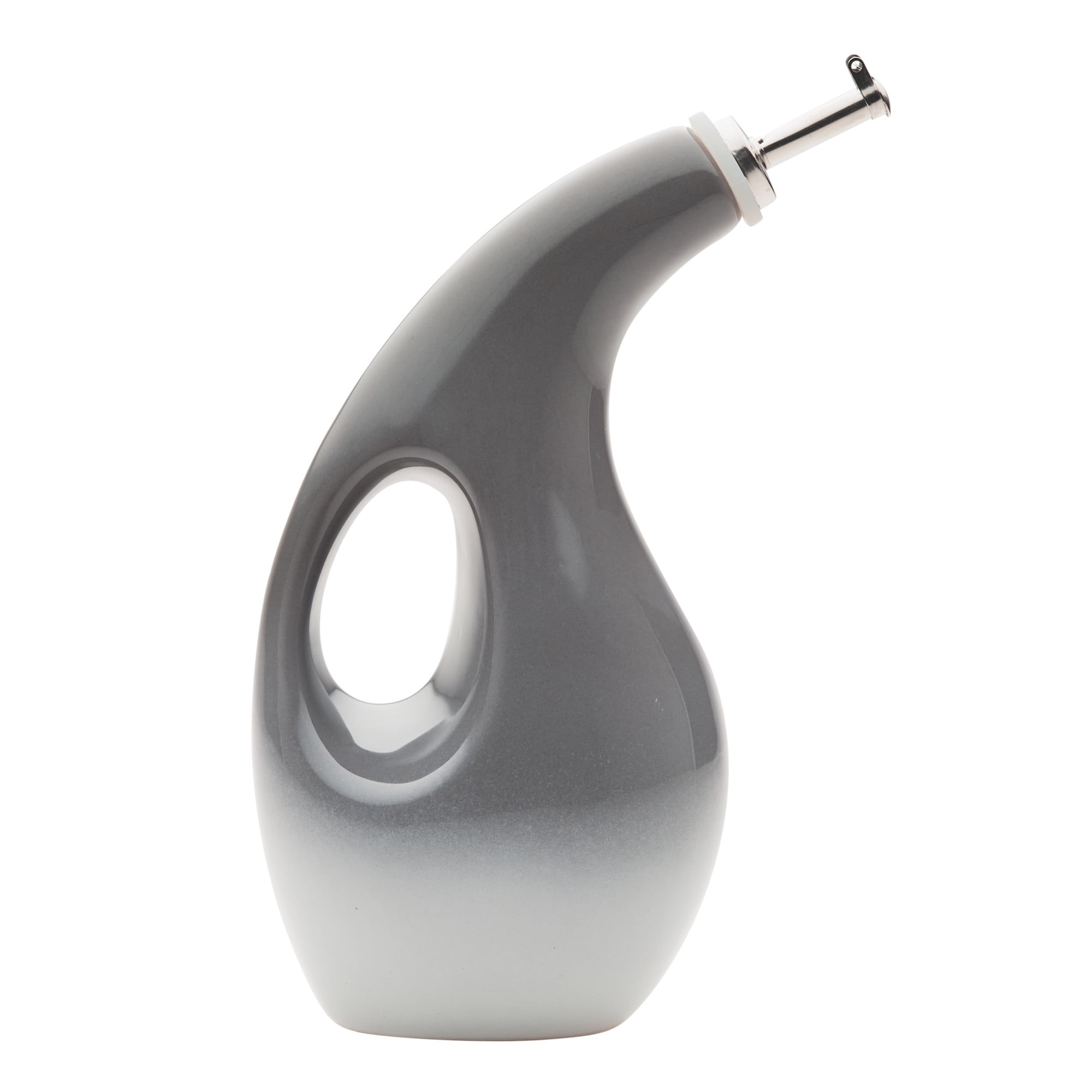 Rachael Ray Ceramics EVOO Dispensing Bottle, Gray Ombre - Walmart.com