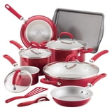 Rachael Ray, Cookware Set, 13-Piece, Aluminum Nonstick - Walmart.com