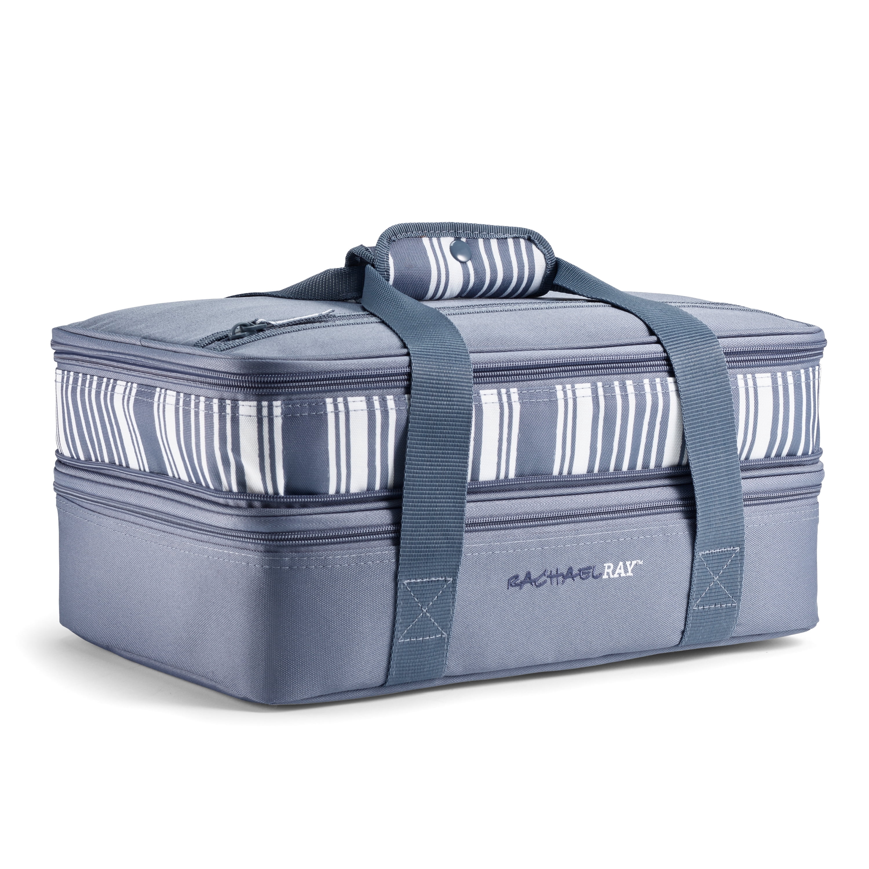 Rachael Ray Expandable Lasagna Lugger, Casserole Carrier, Fits two 9" x ...