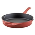 Rachael Ray NITRO 10 inch Cast Iron Skillet, Red - Walmart.com