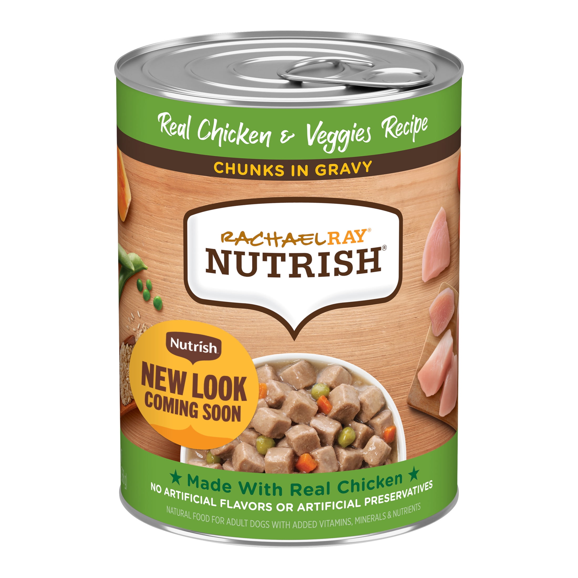 Rachael Ray Nutrish Chunks in Gravy Real Chicken & Veggies Recipe Wet ...