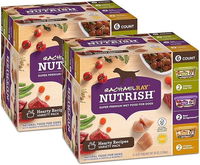 Rachael Ray Nutrish Premium Natural Wet Dog Food with Added Vitamins ...