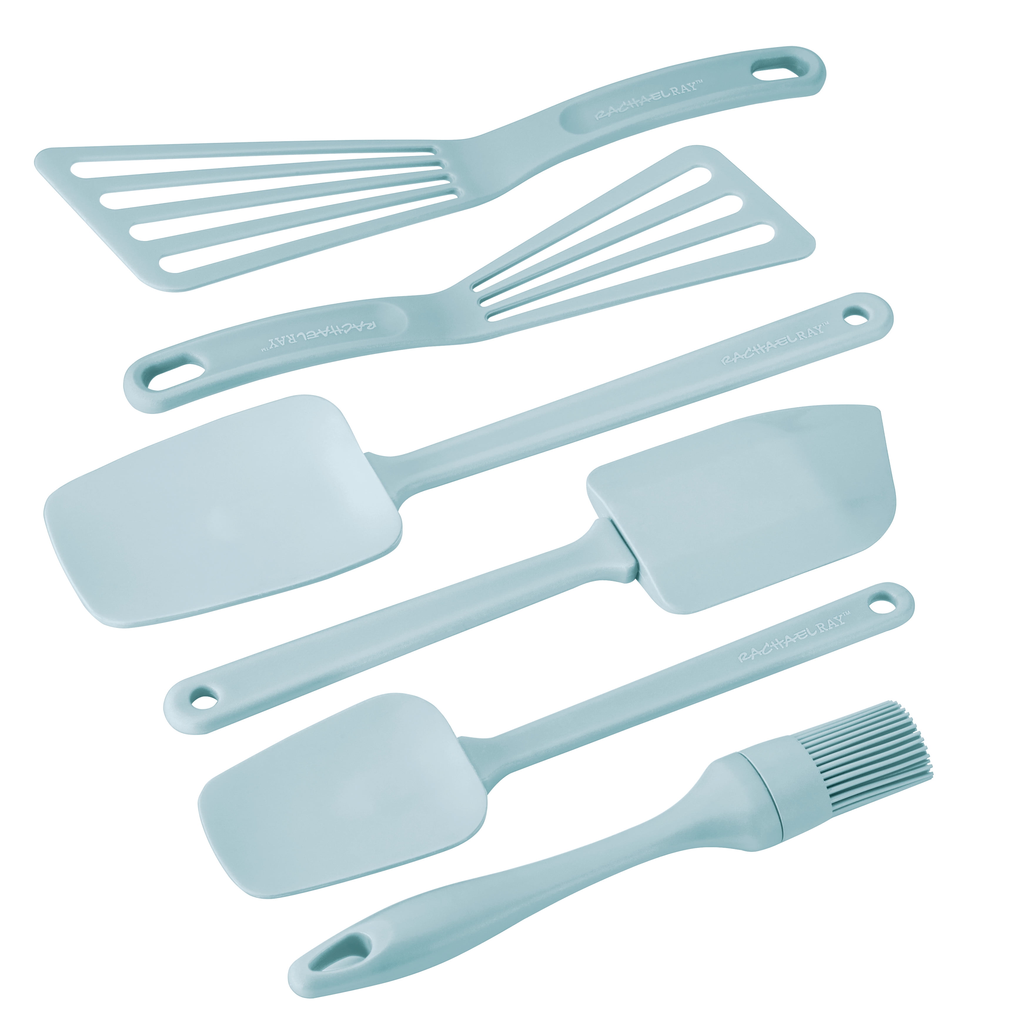 Rachael Ray Tools & Gadgets 6 Pieces Nylon Tool Set, Sky Blue - Walmart.com