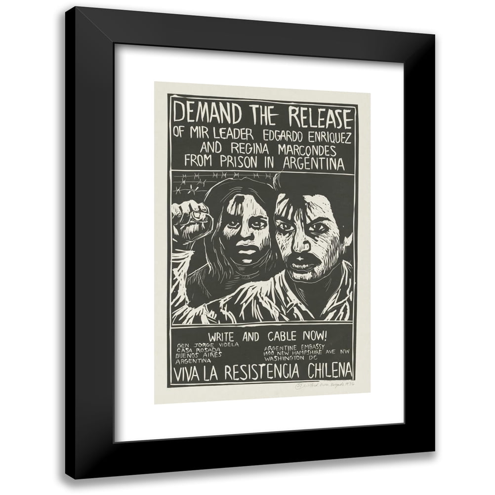 Rachael Romero 11x14 Black Modern Framed Museum Art Print Titled ...
