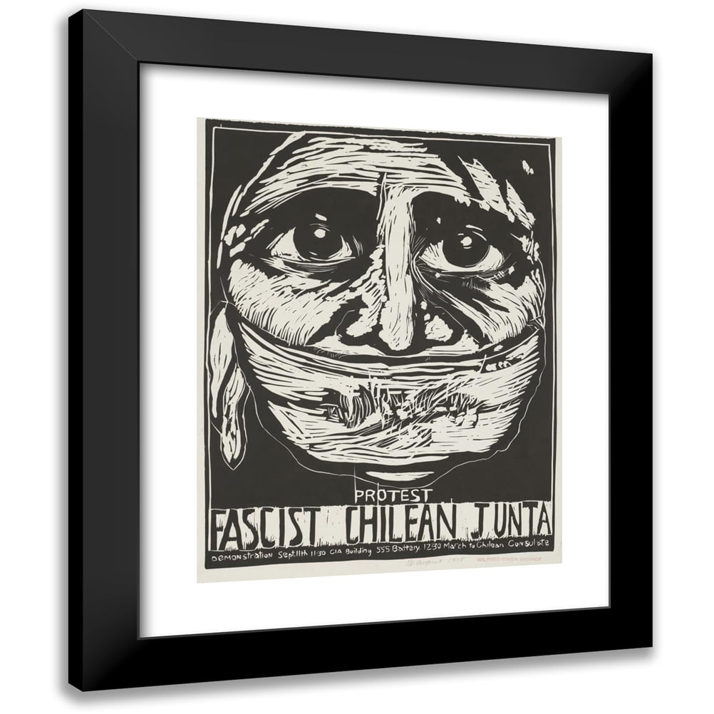 Rachael Romero 12x14 Black Modern Framed Museum Art Print Titled ...