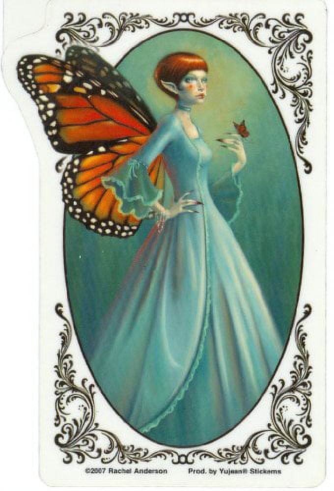 Rachel Anderson - Monarch Butterfly Fairy - Sticker/Decal - Walmart.com