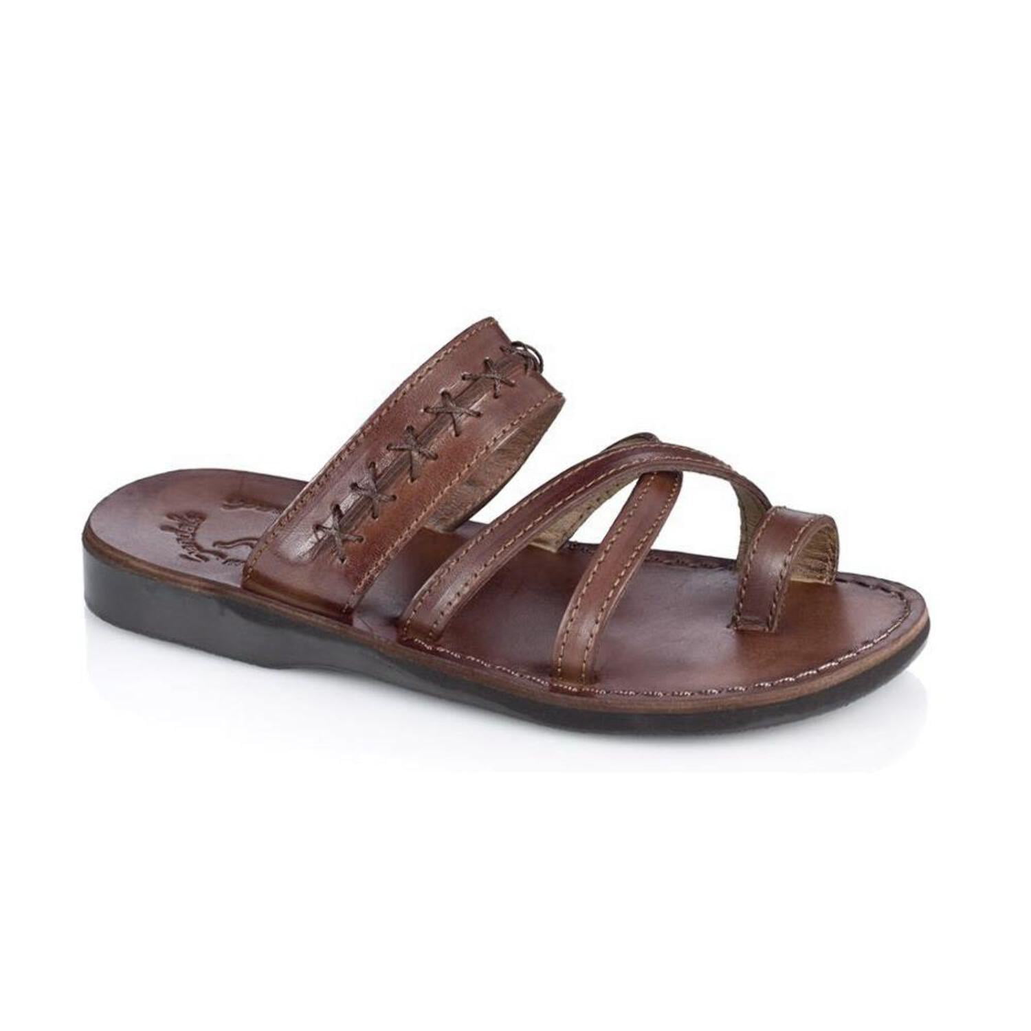 Rachel - Leather Criss Cross Sandal - Womens Sandals - Walmart.com