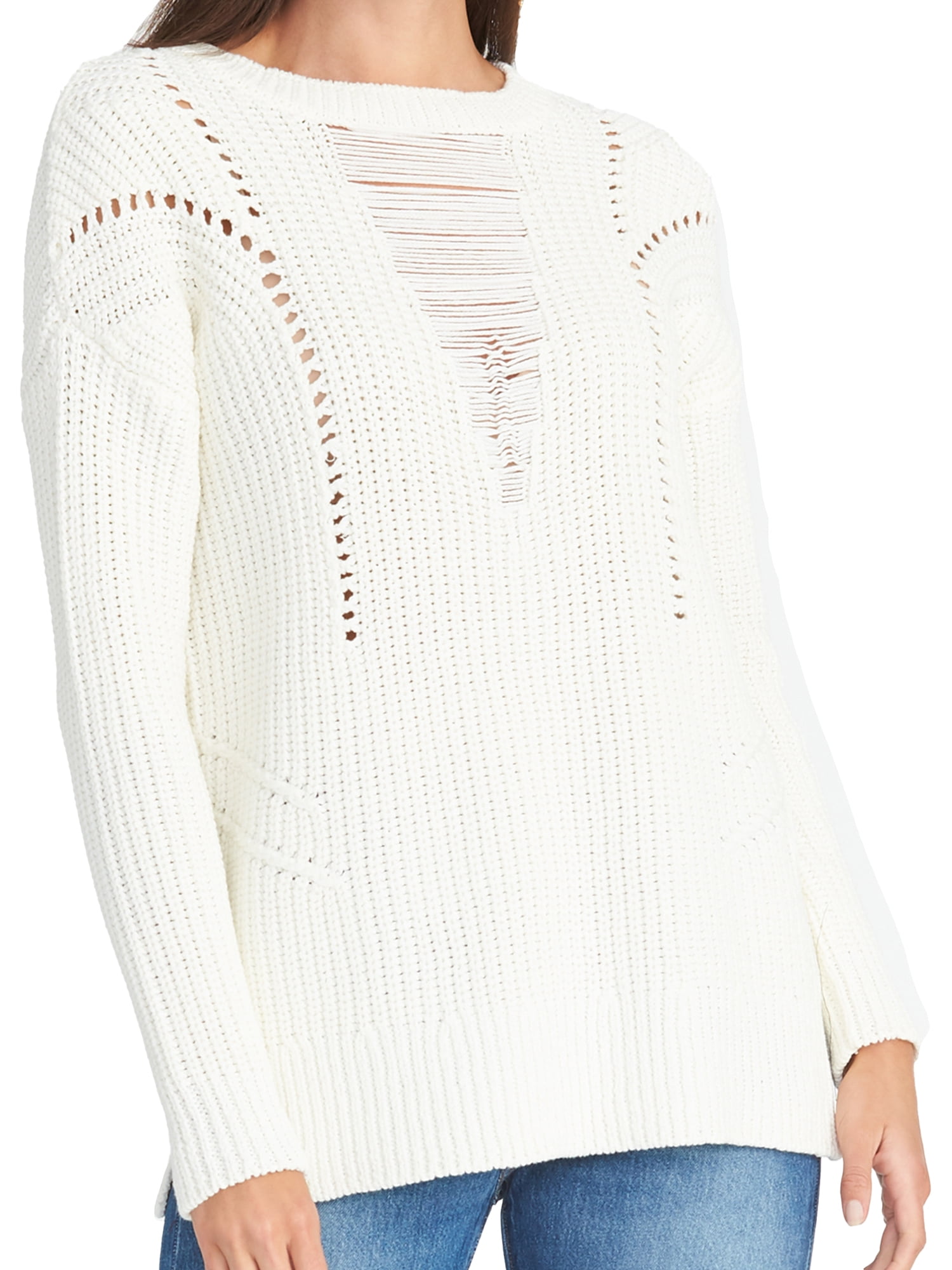 Rachel Rachel Roy Float Cable Sweater - Walmart.com