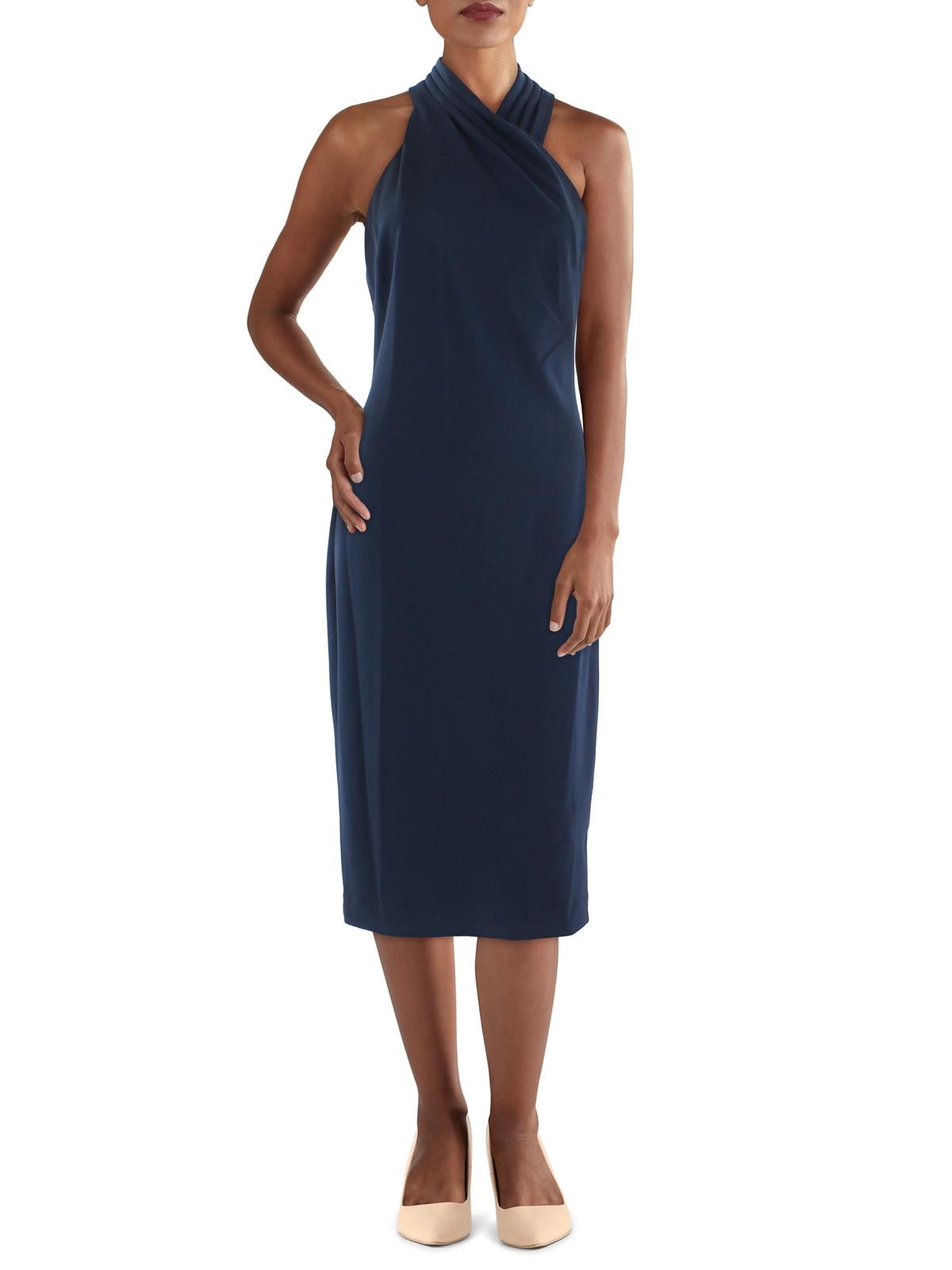 Rachel Rachel Roy Womens Harland Crepe Knee-Length Midi Dress - Walmart.com